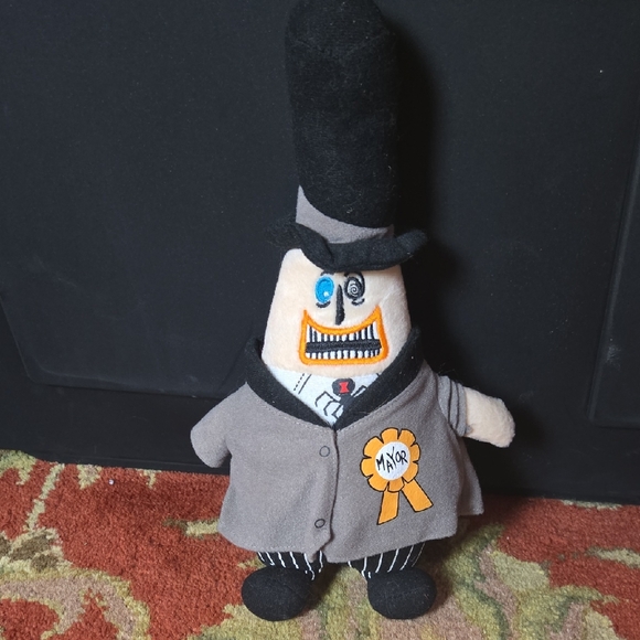 Disney | Toys | Nightmare Before Christmas Mayor 2inch Plush | Poshmark